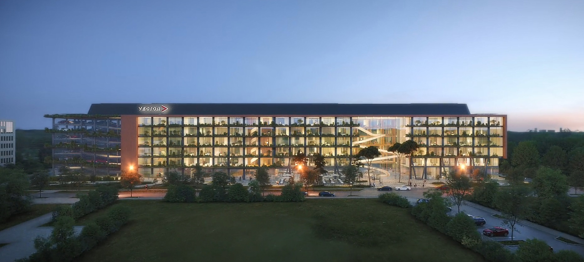 Vector Informatik Campus, Karlsruhe – Sustainable Strategies